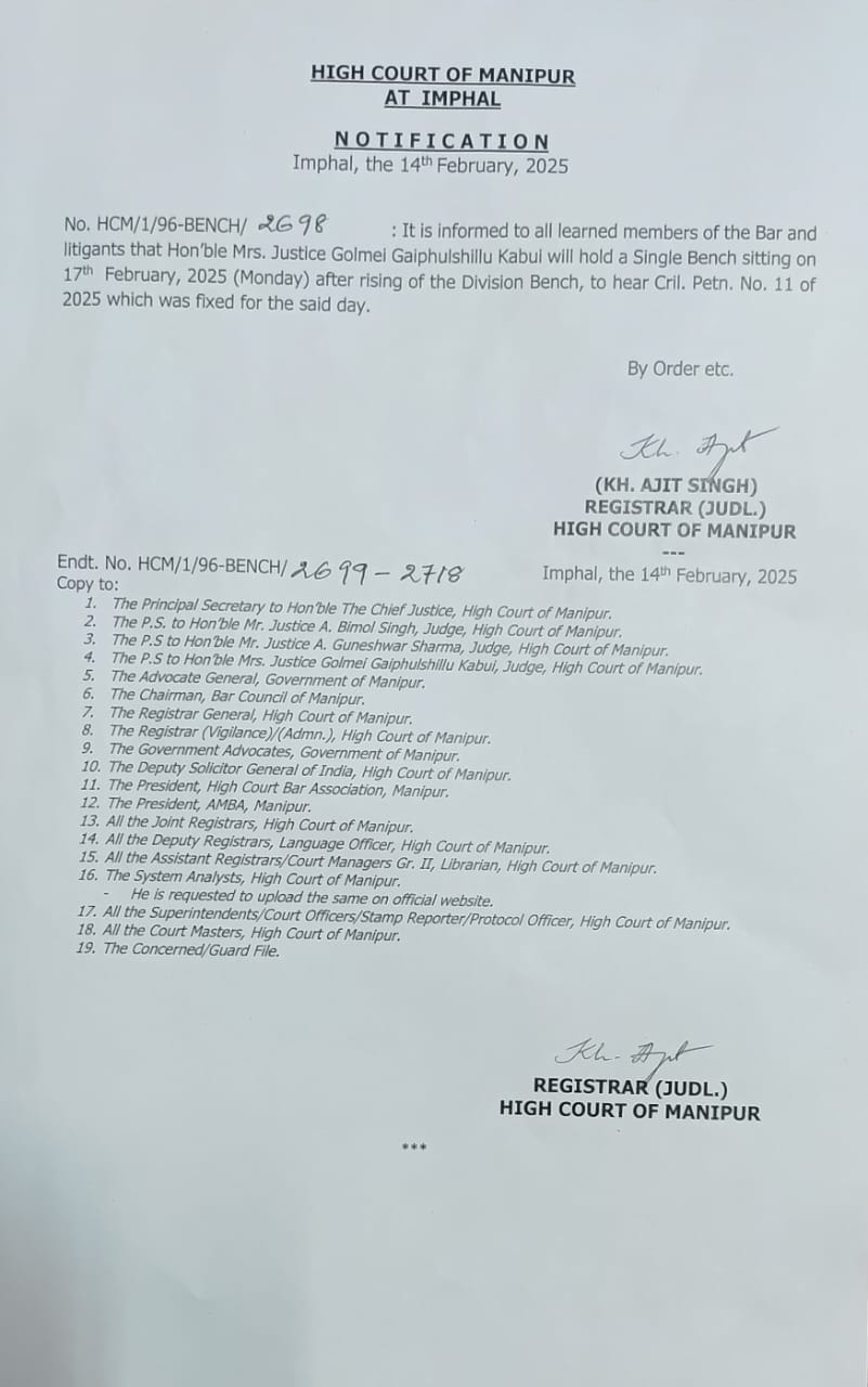 High Court of Manipur at Imphal