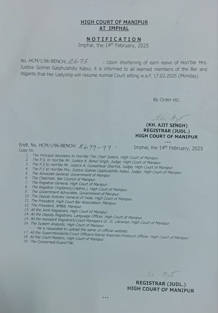 High Court of Manipur at Imphal